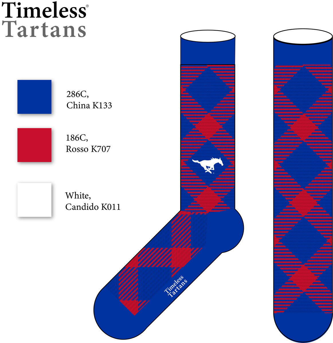 SMU Socks – Timeless Tartans